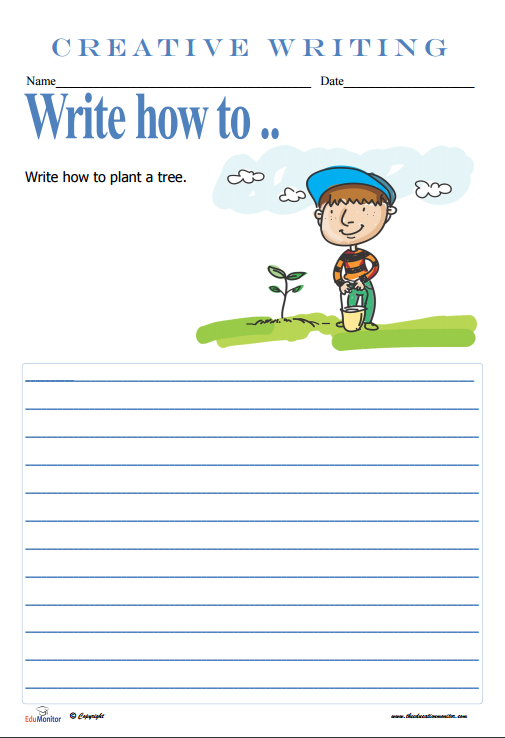 Writing activities for elementary students - EduMonitor | Science, Math ...