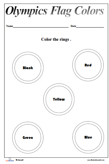 Printable Coloring Pages Olympics: Fun for Kids at Home - EduMonitor ...