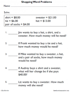 Master 4th Grade Money Math with Printable Worksheets - EduMonitor ...