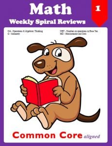 1st Grade Math Spiral Review and Answer Key - EduMonitor | Science ...