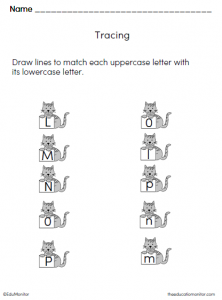 Pre-K Matching Letters Activities Worksheet - EduMonitor | Science ...