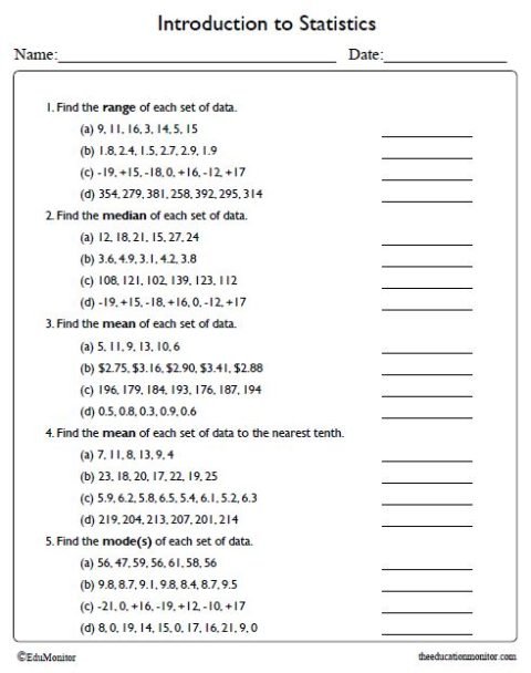 Introduction to Statistics for Grade 7 - EduMonitor | Science, Math ...