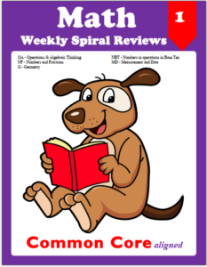 Weekly Spiral Math Workbook for Grade 1 - EduMonitor | Science, Math ...