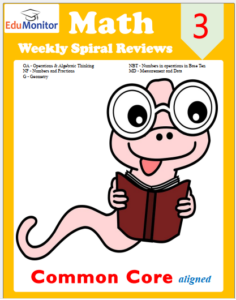 Math Weekly Spiral Review for Grade 3 - EduMonitor | Science, Math ...