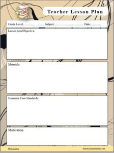 Editable Lesson Plan for Teachers All Grades - EduMonitor | Science ...
